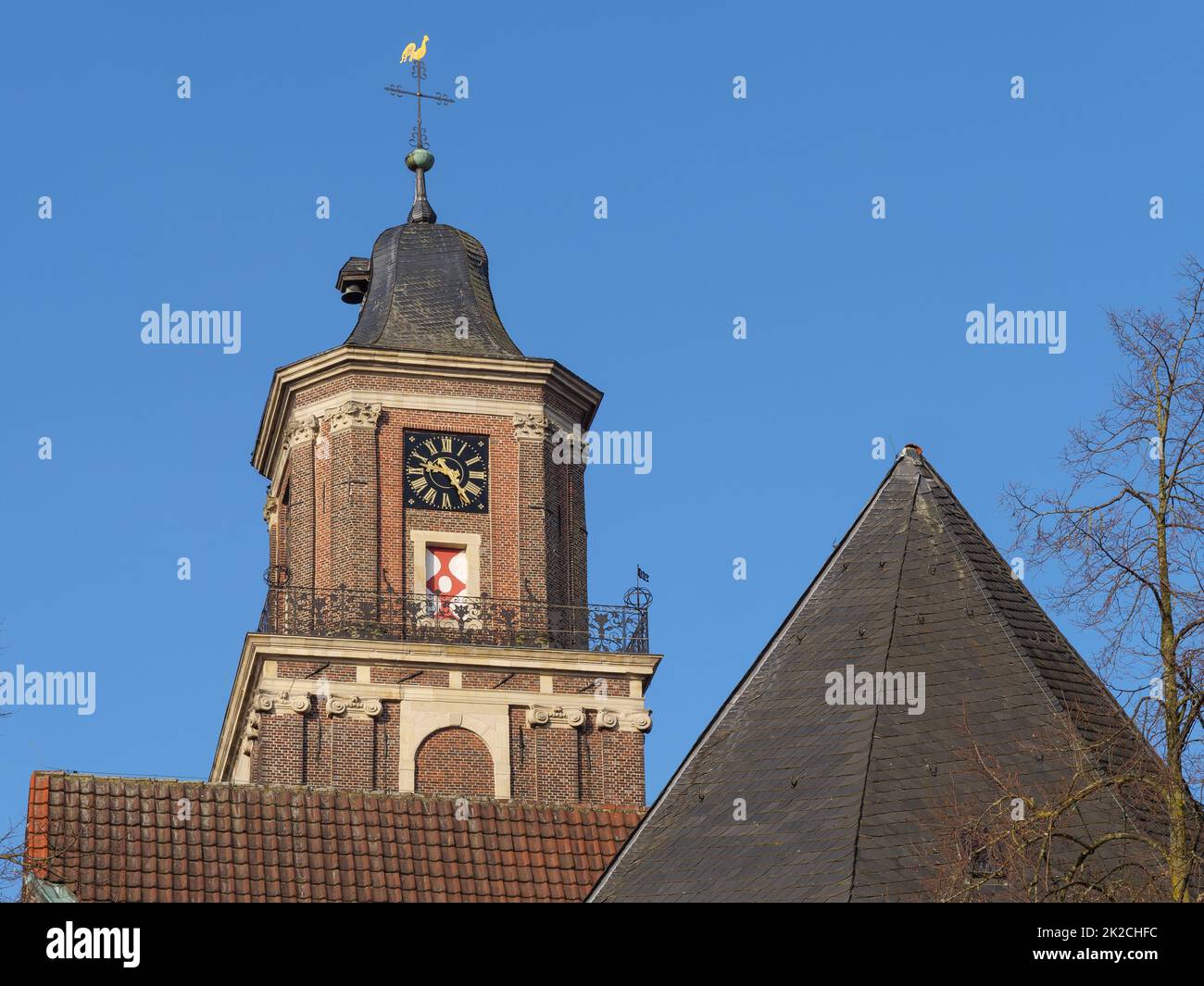 the city of Coesfeld in the german muensterland Stock Photo - Alamy