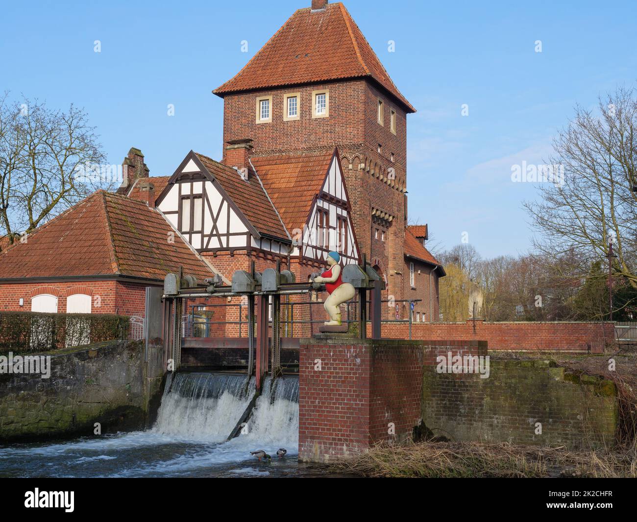 the city of Coesfeld in the german muensterland Stock Photo - Alamy