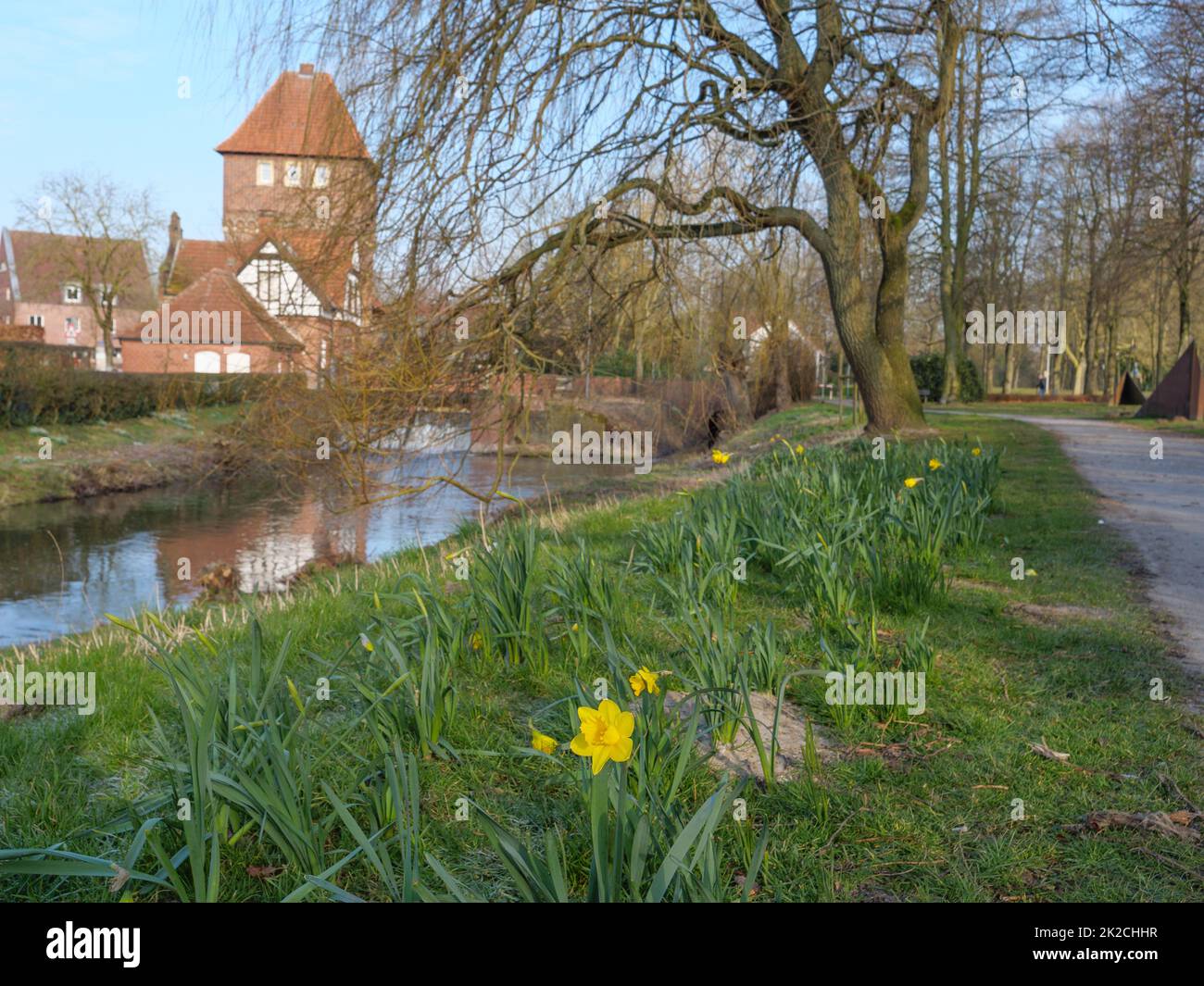 the city of Coesfeld in the german muensterland Stock Photo - Alamy