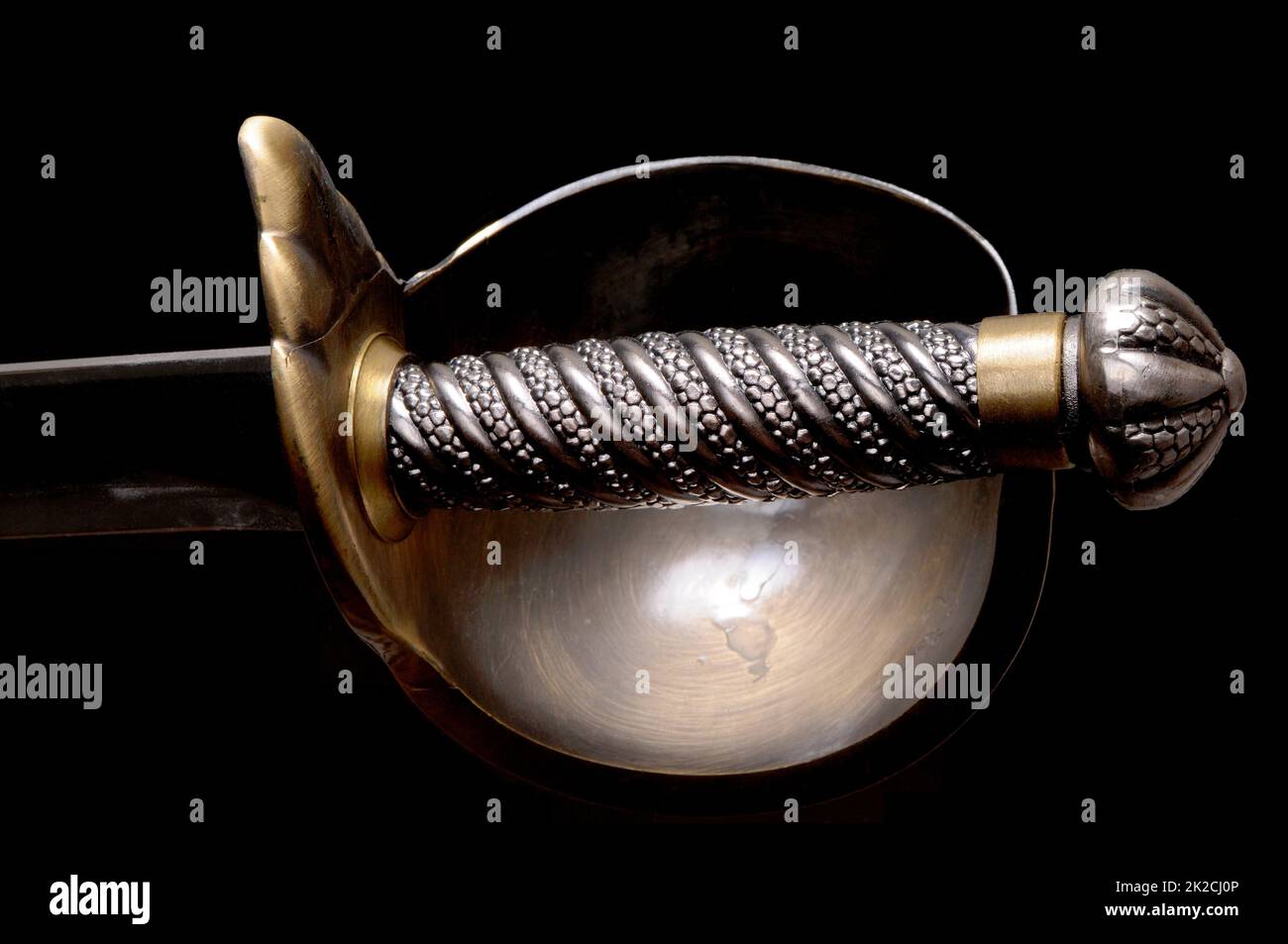 Brass sword handle hi-res stock photography and images - Alamy