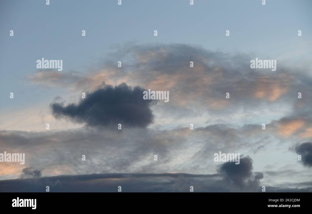 Storm clouds in the Spanish sky, Alicante Province, Costa Blanca, Spain ...