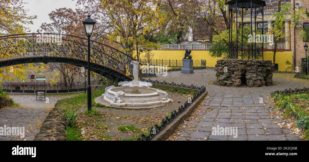 Corner of old Odessa in Ukraine Stock Photo - Alamy