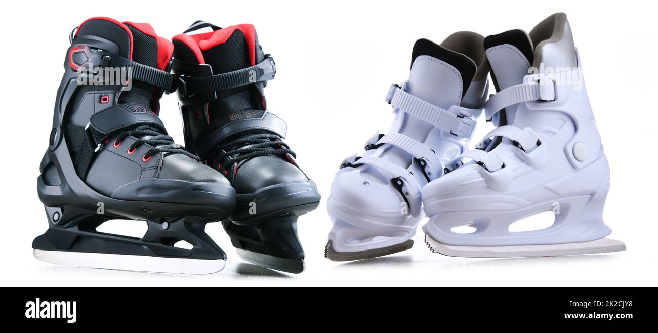 Pair skates Cut Out Stock Images & Pictures - Alamy