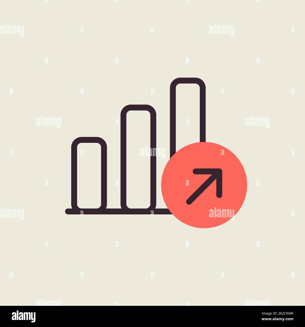 Graph outline hi-res stock photography and images - Alamy