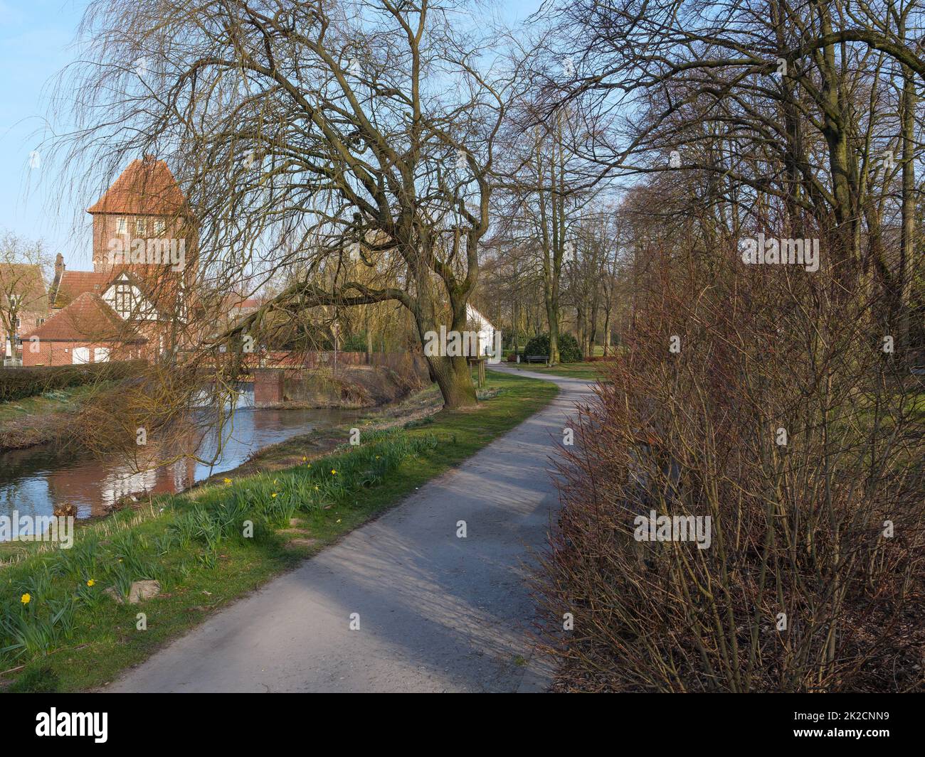 the city of Coesfeld in the german muensterland Stock Photo - Alamy