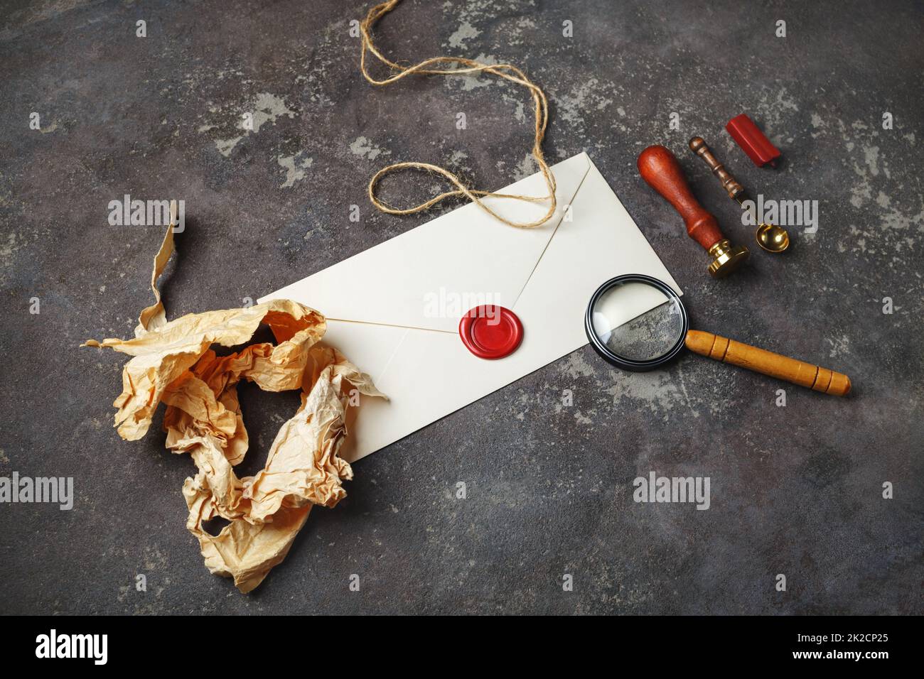 Envelope and retro stationery Stock Photo - Alamy