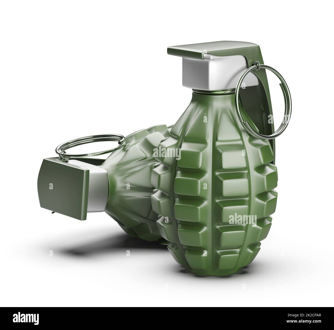 Fragmentation hand grenades Stock Photo - Alamy