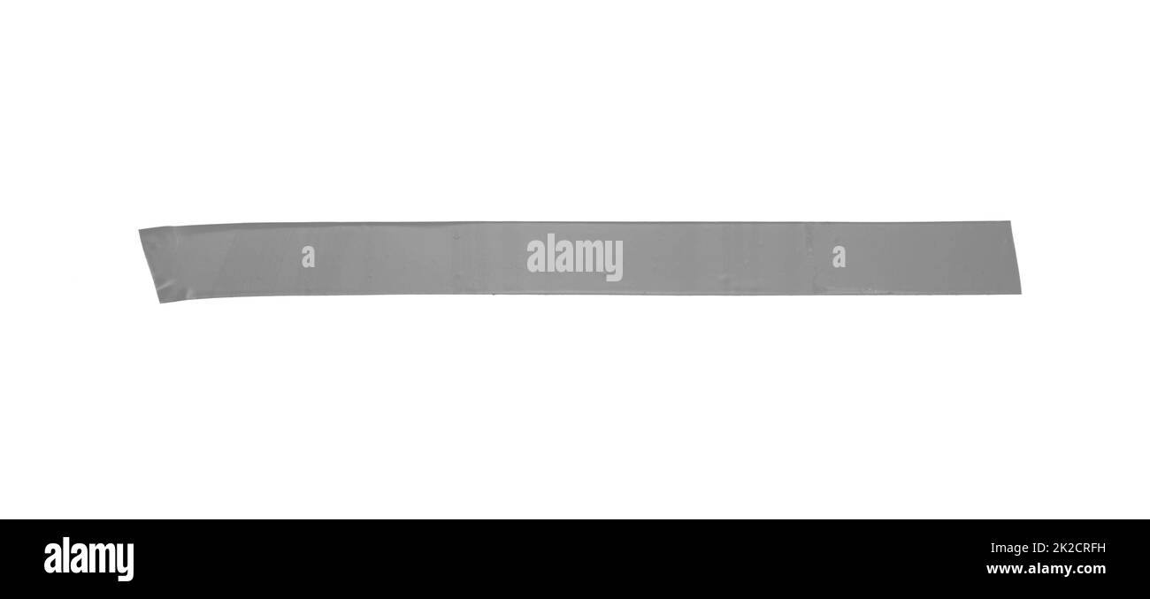 Grey adhesive tape on white background Stock Photo - Alamy