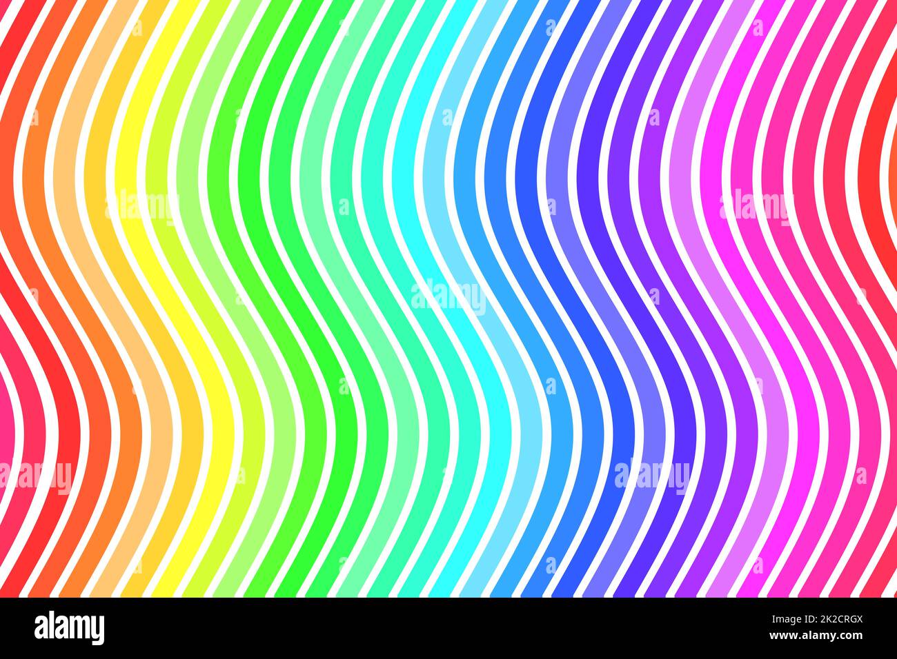 Curved background template with rainbow colors Stock Photo - Alamy