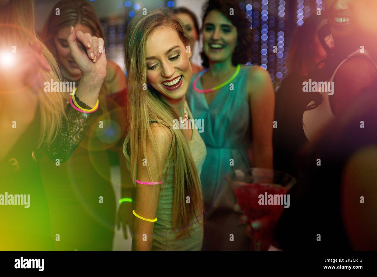 Woman dancing in a nightclub hi-res stock photography and images - Alamy