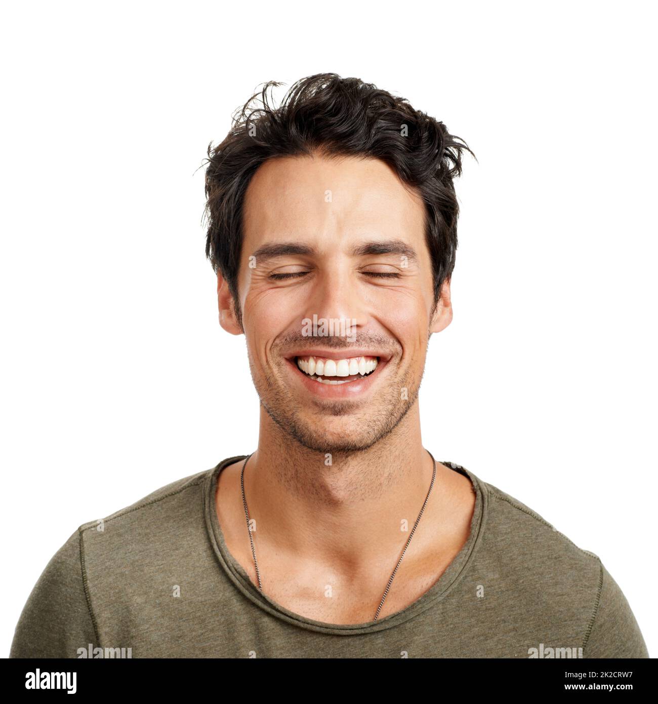 Closed eyes man hi-res stock photography and images - Alamy