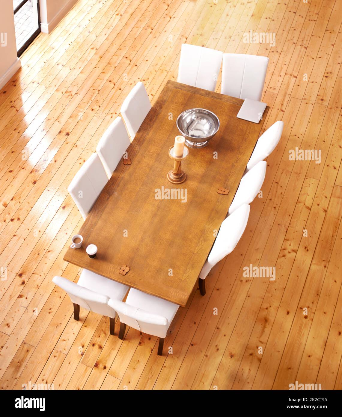 Pine dining table hi-res stock photography and images - Alamy