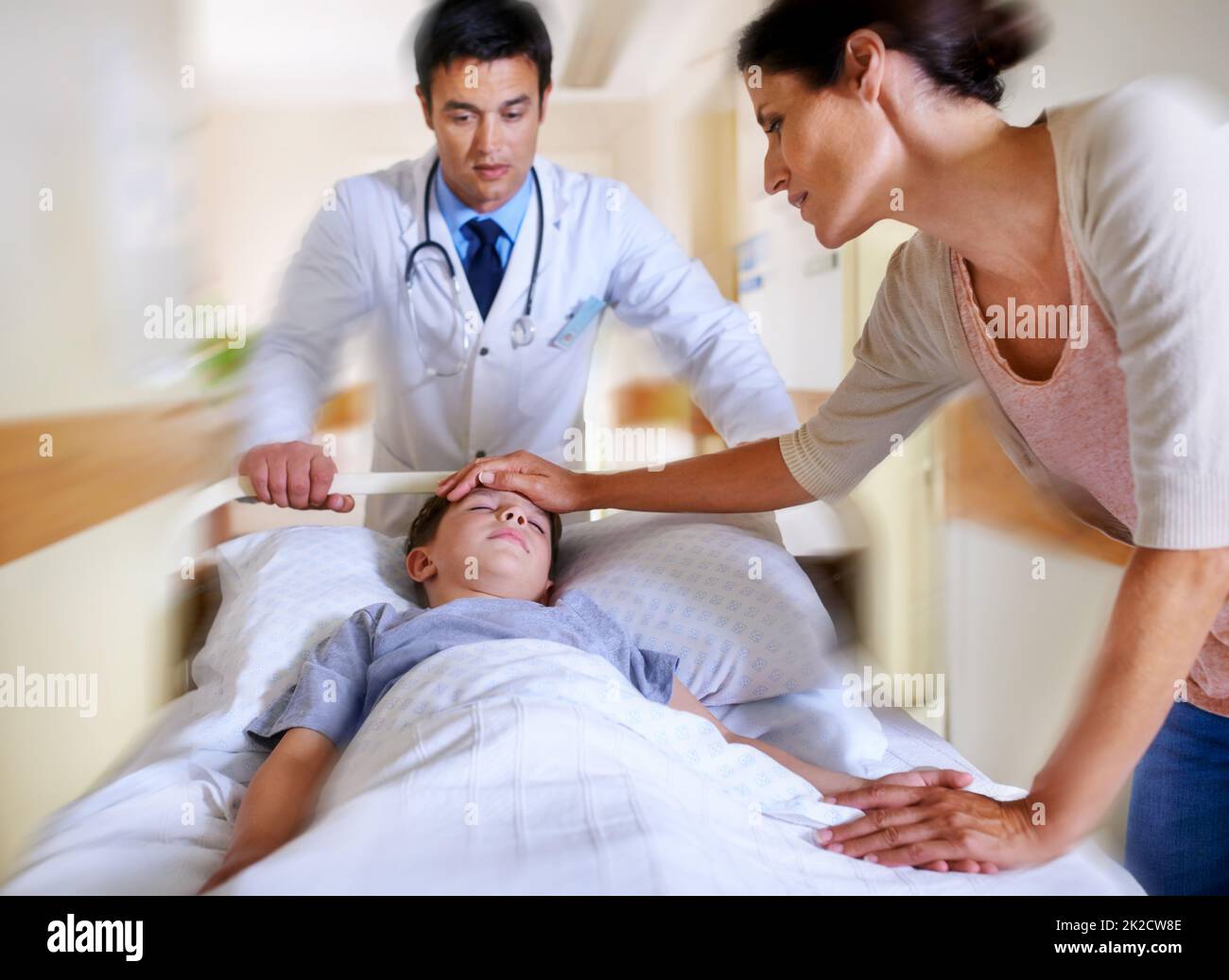 Wheeled bed hi-res stock photography and images - Alamy