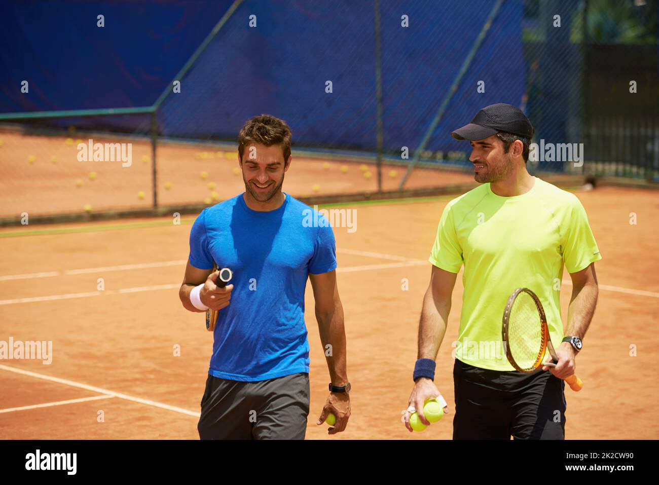 Two male tennis players hi-res stock photography and images - Alamy