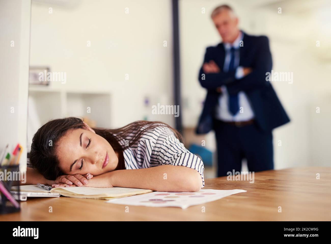 Boss desk hi-res stock photography and images - Alamy