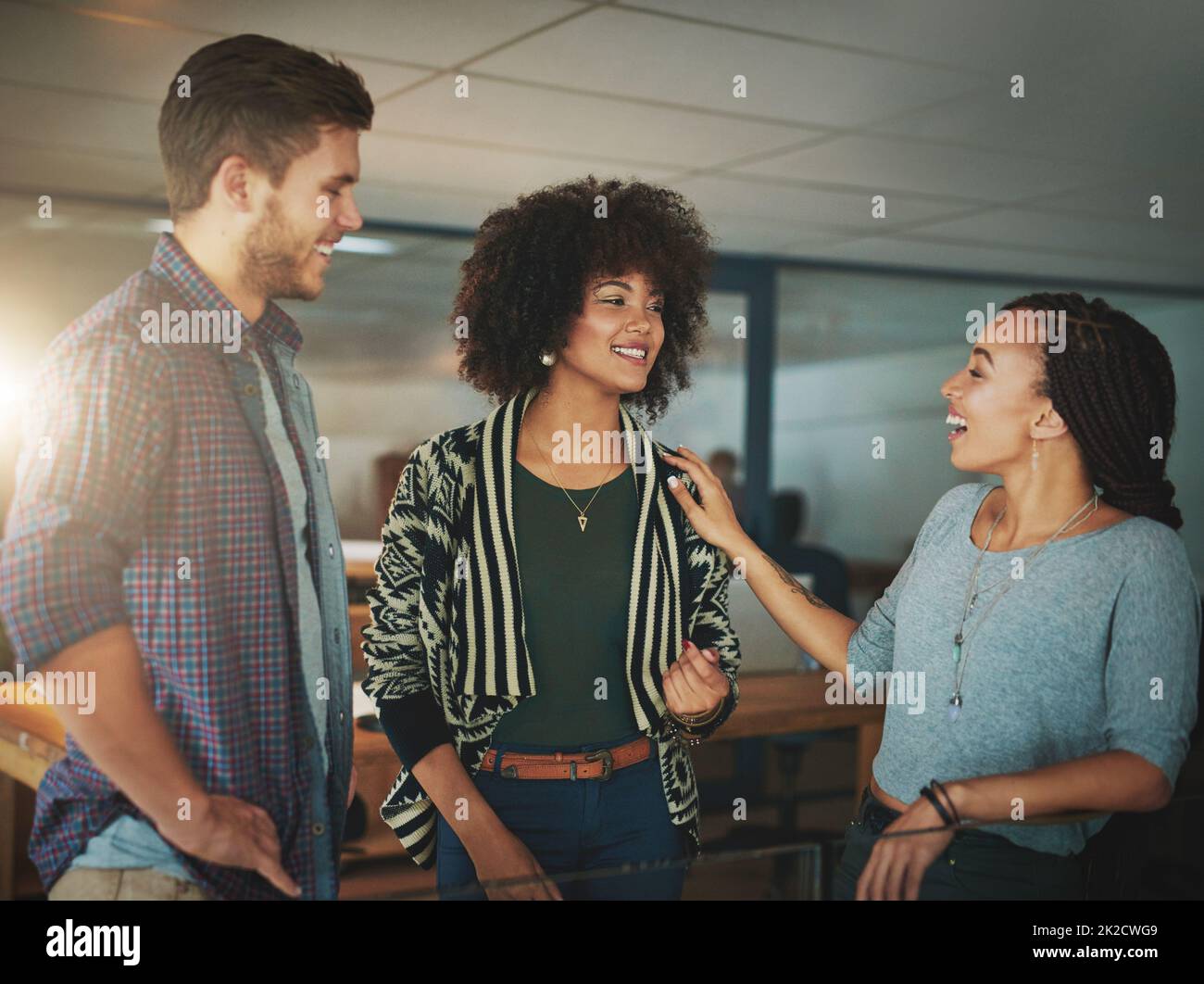 Men office banter hi-res stock photography and images - Alamy