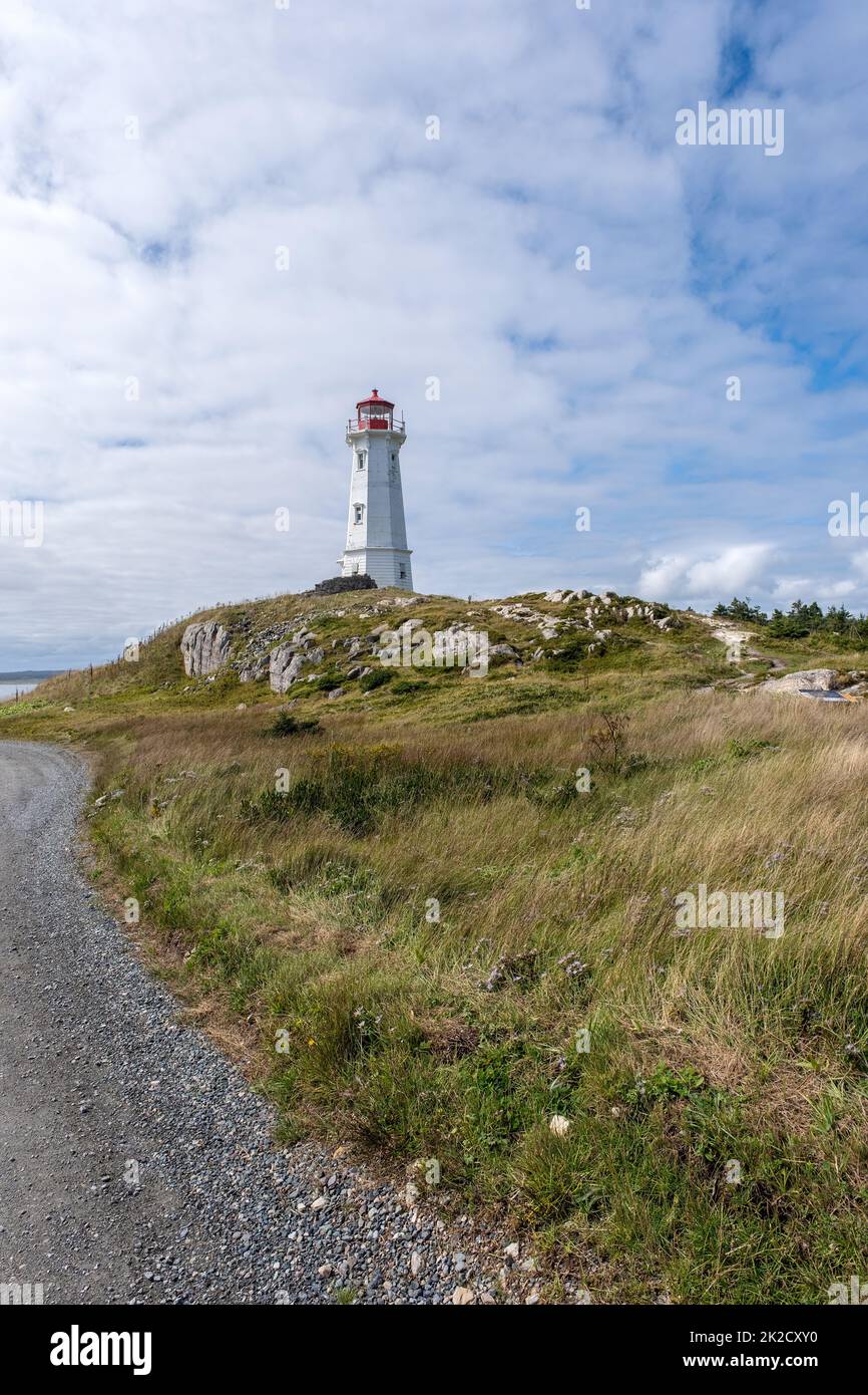 Louisbourg Lighthouse is located on Cape Breton Island is the fourth in ...
