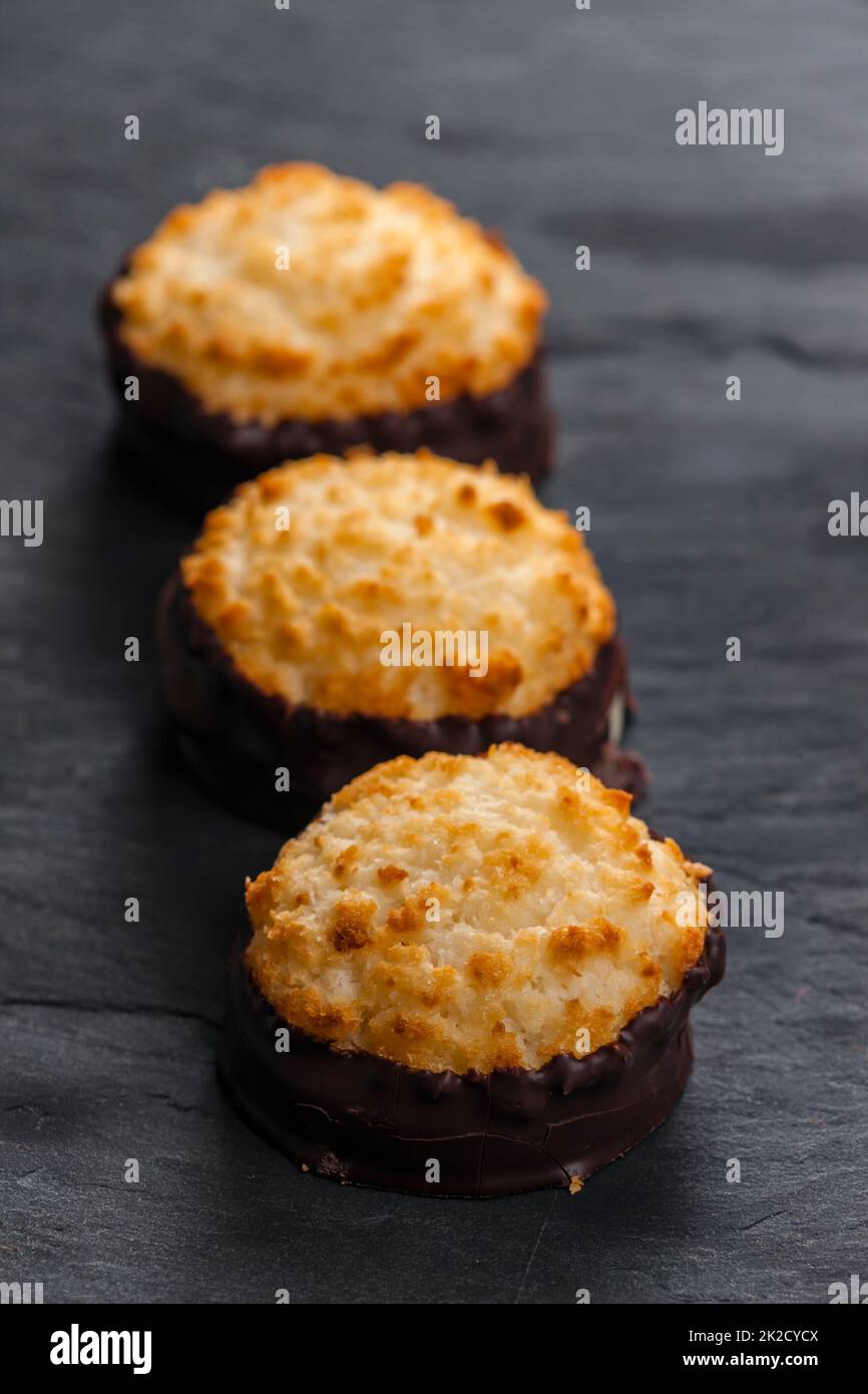 still life of coconut cookies Stock Photo - Alamy