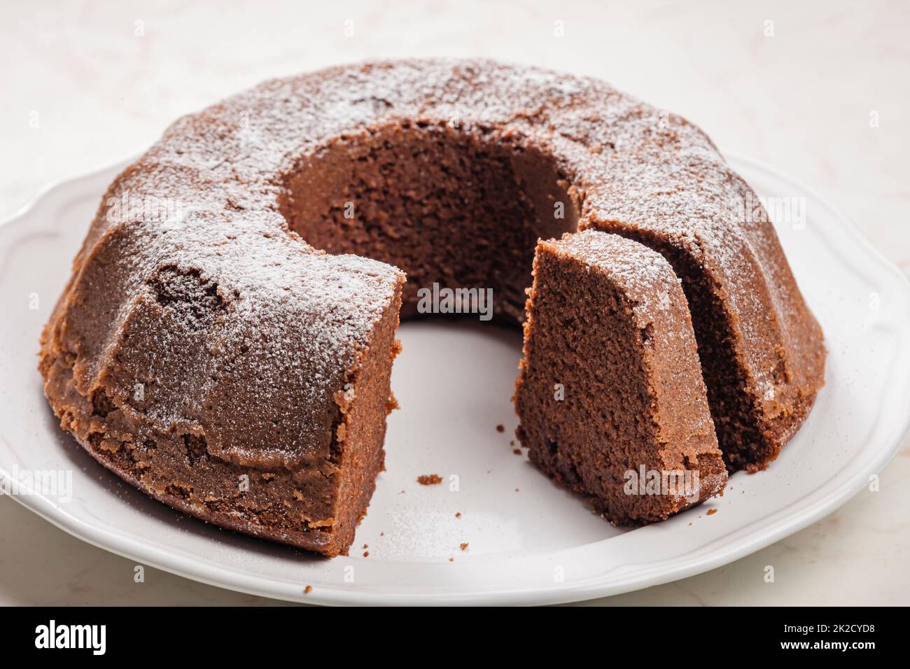 dessert called babovka in Czech Stock Photo - Alamy