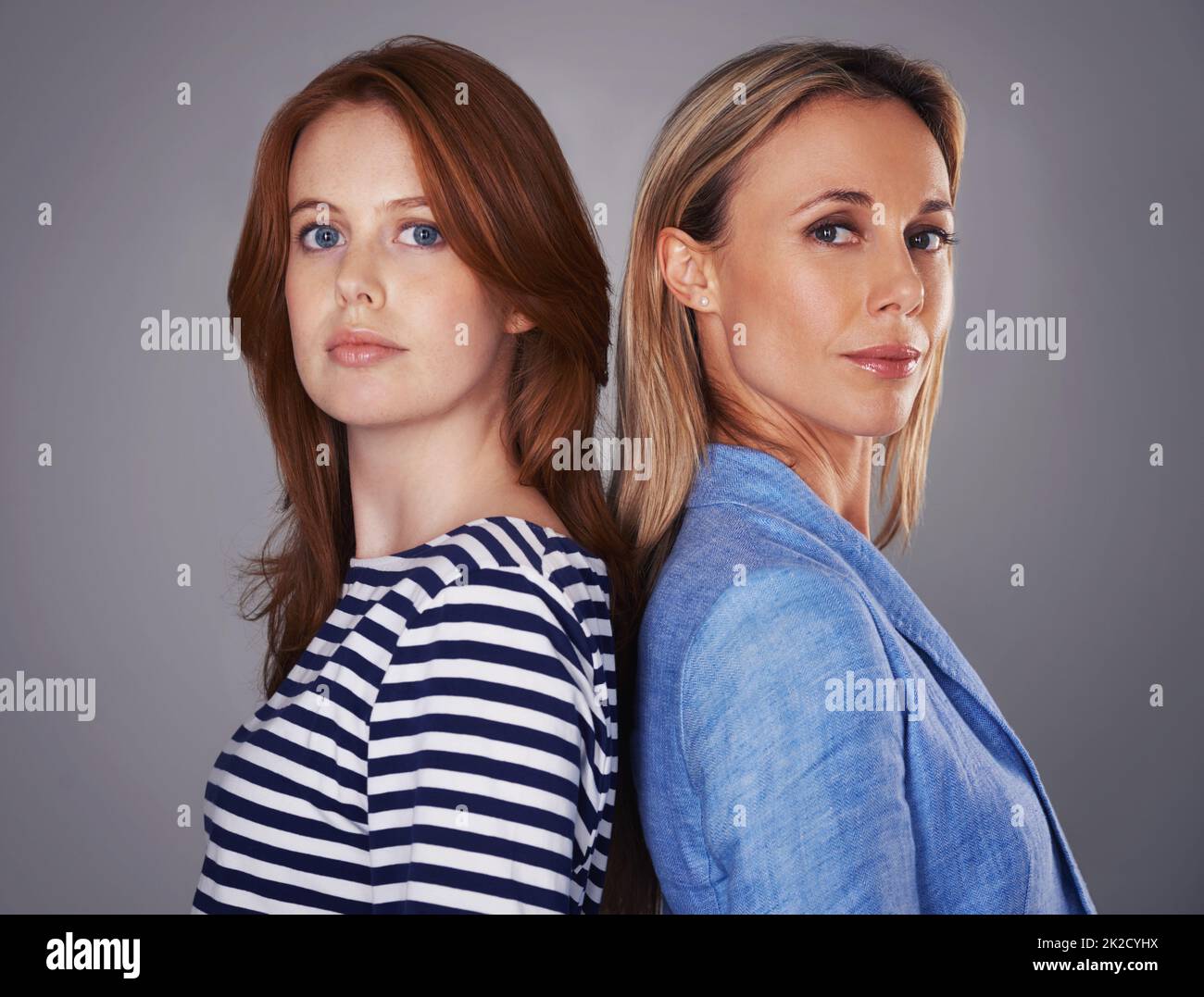 Weve got each others back. Cropped portrait of two attractive women ...