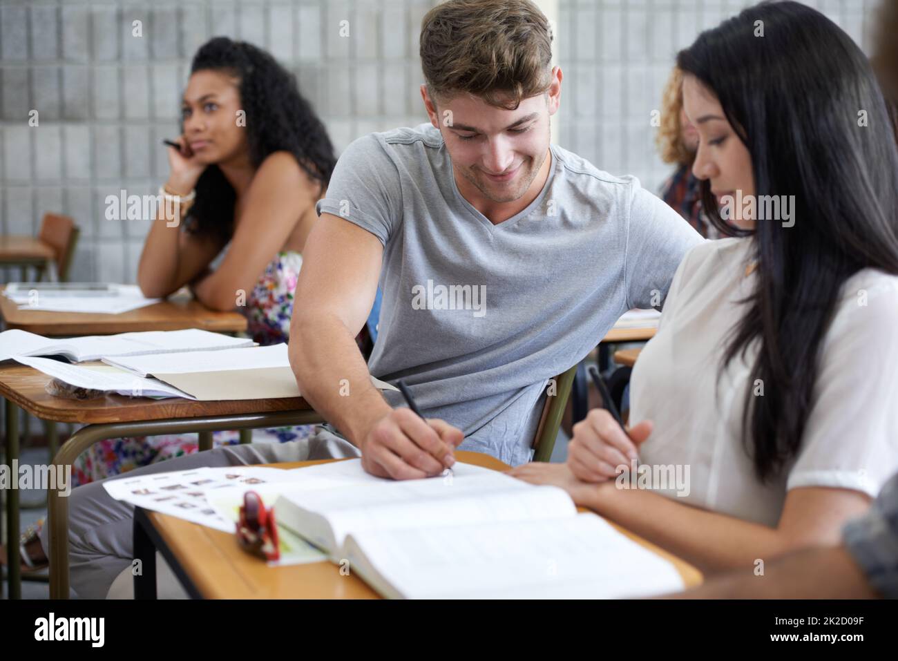 Adult students college class hi-res stock photography and images - Alamy