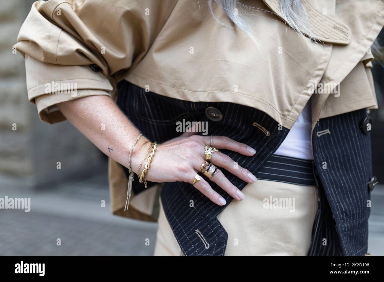 Wearing Bracelets Back Side