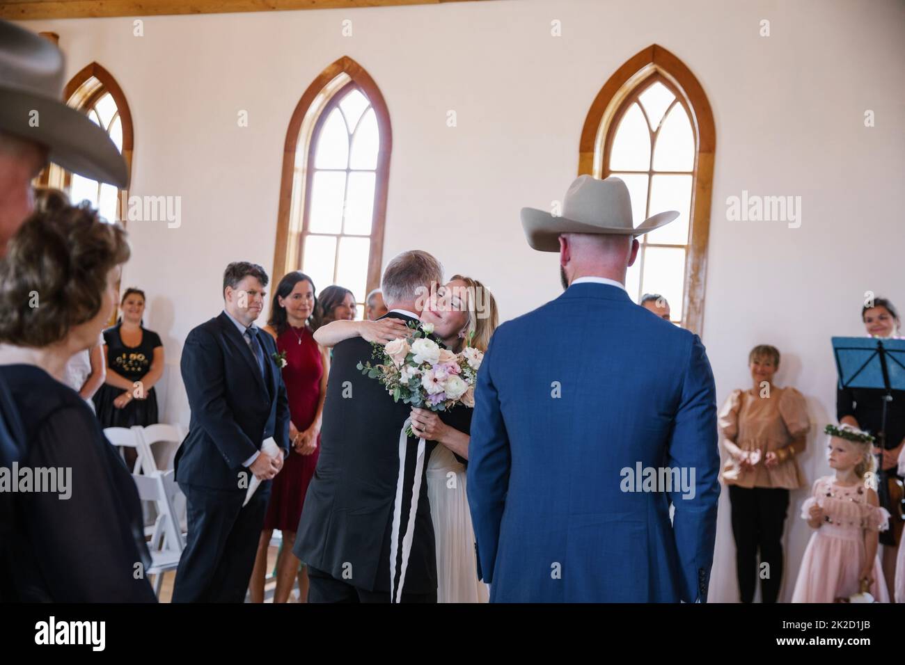 Father giving away bride hi-res stock photography and images - Alamy