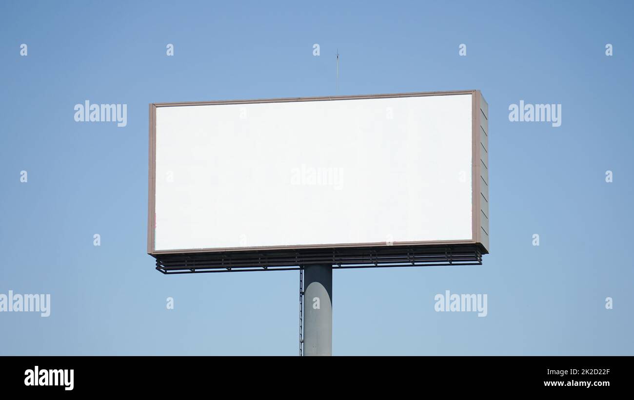 Outdoor advertising Scenery and Advertising Mockup Stock Photo - Alamy