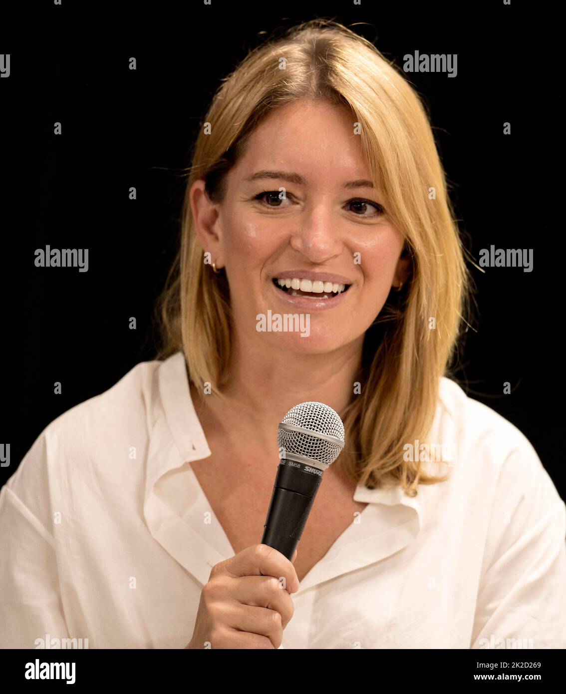 Austin, Texas, USA. 22nd Sep, 2022. KATY TUR speaks on day one of the ...