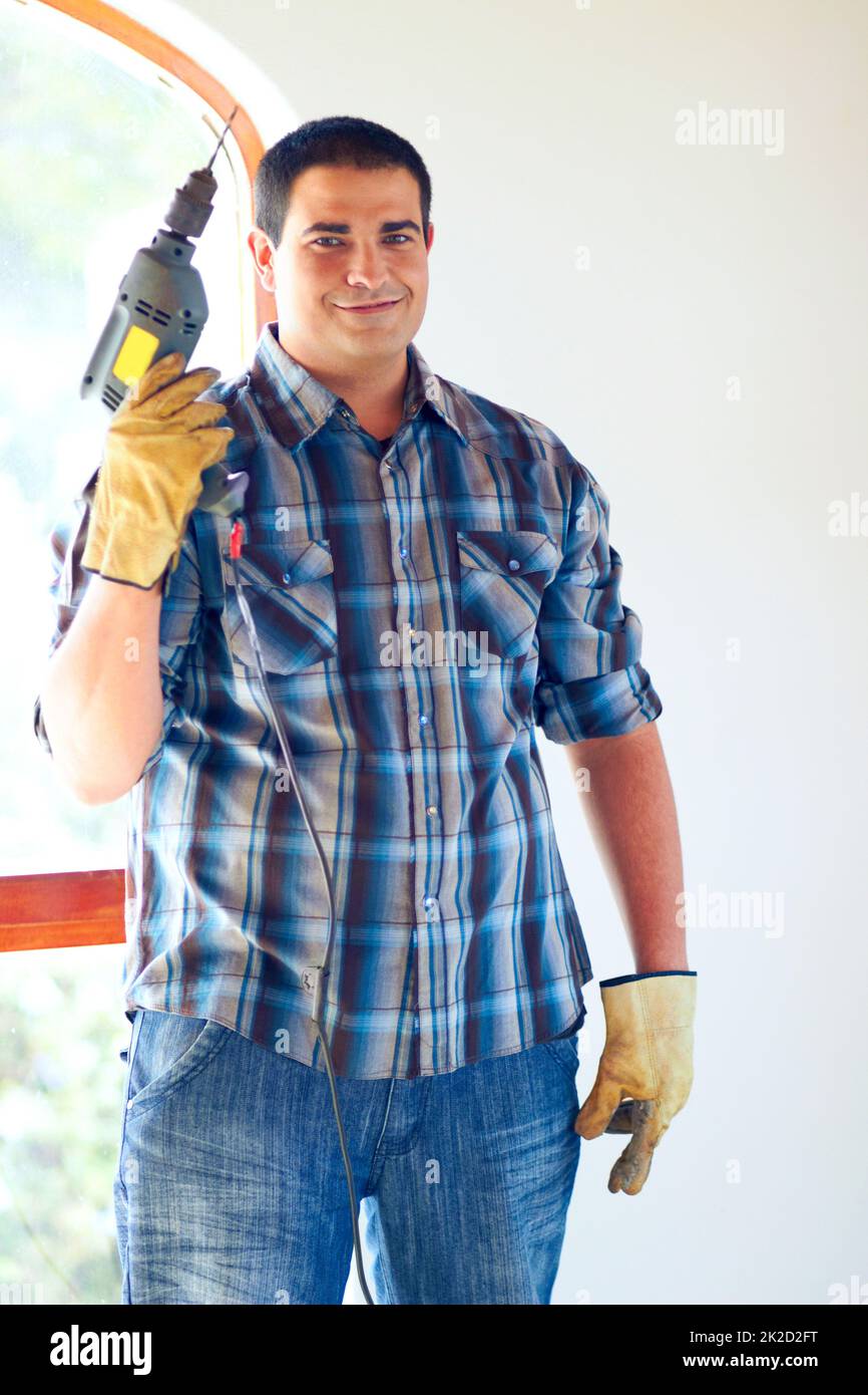 Handy drill hi-res stock photography and images - Alamy