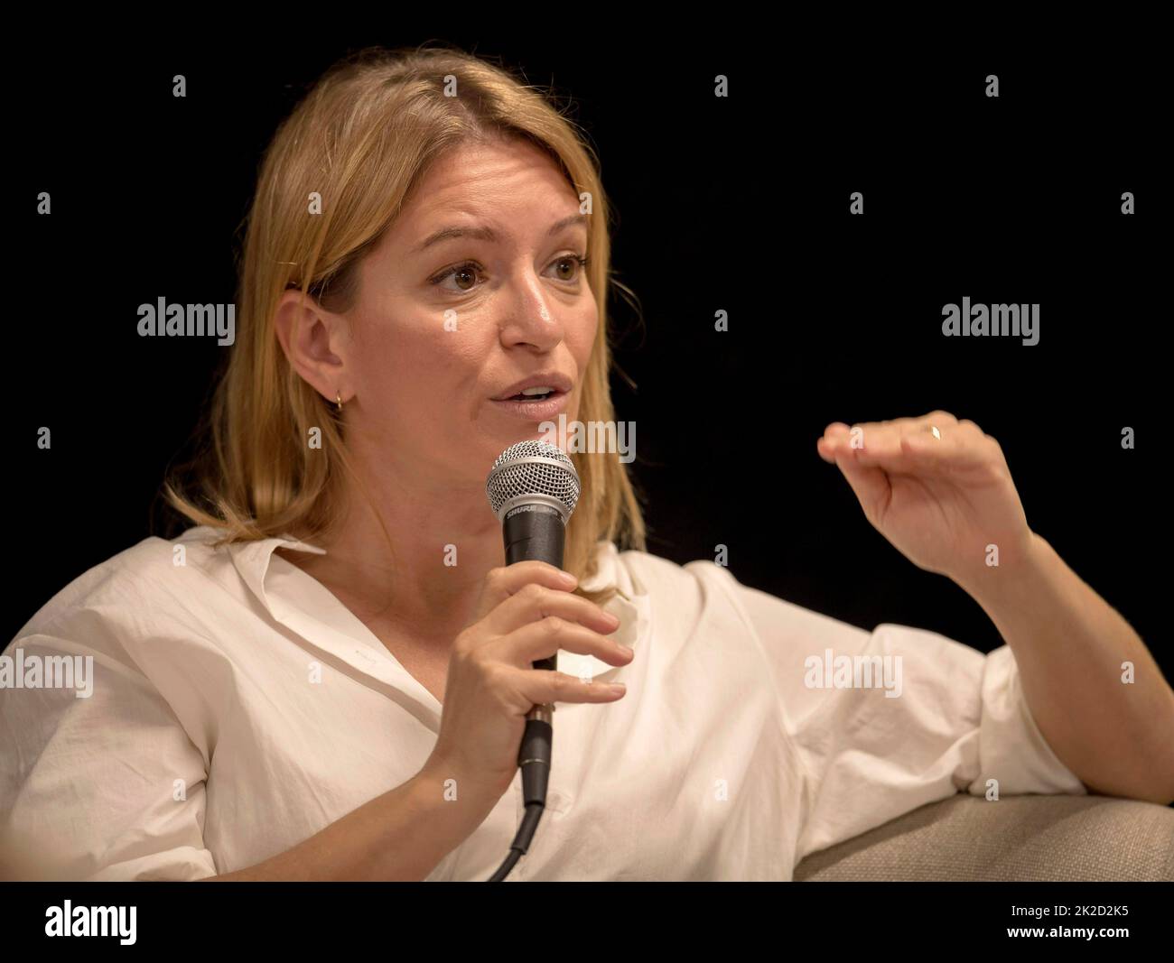Austin Texas Usa 22nd Sep 2022 Katy Tur Speaks On Day One Of The Texas Tribune Festival