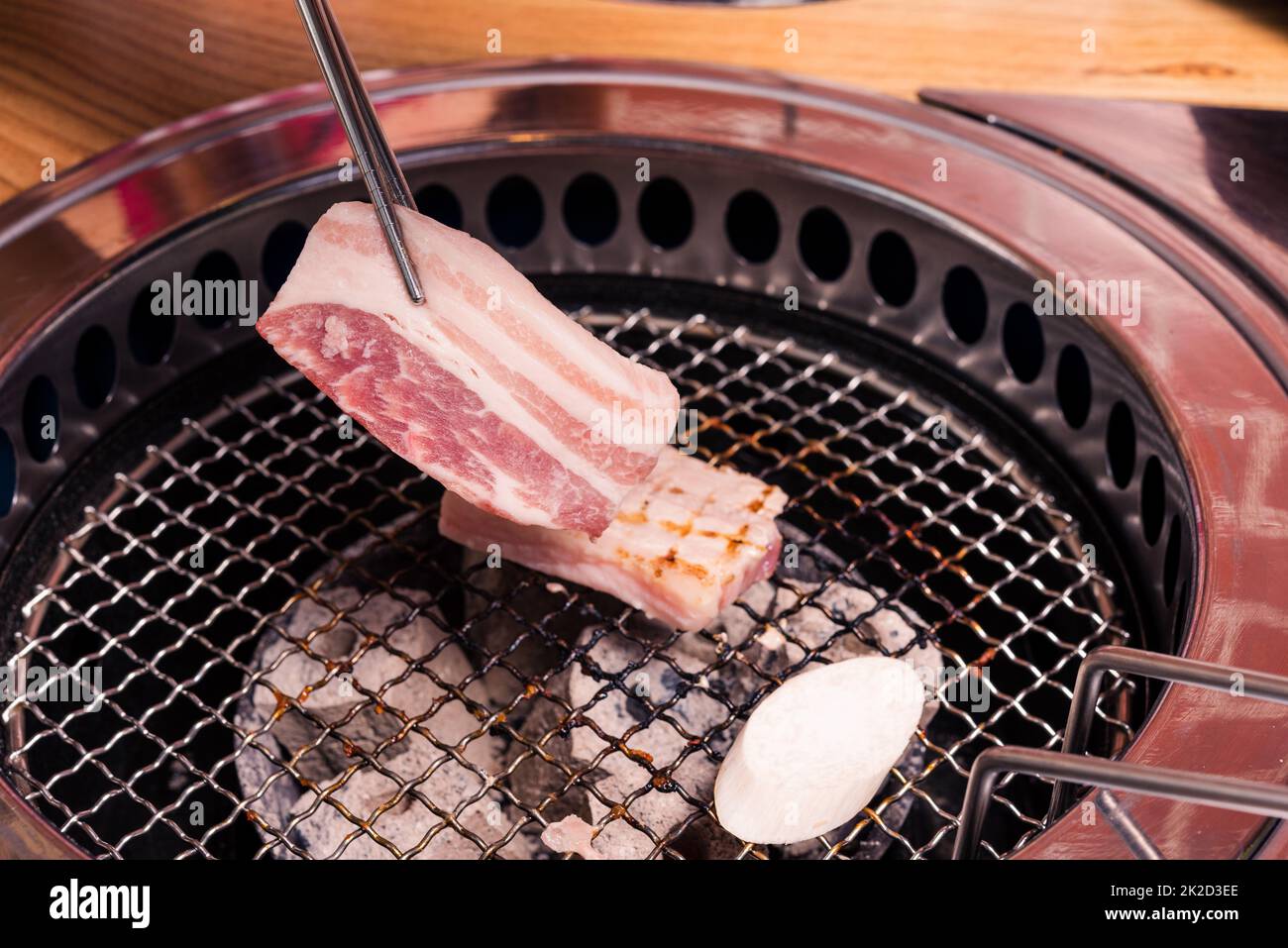 Japan grill restaurant table hi-res stock photography and images - Alamy