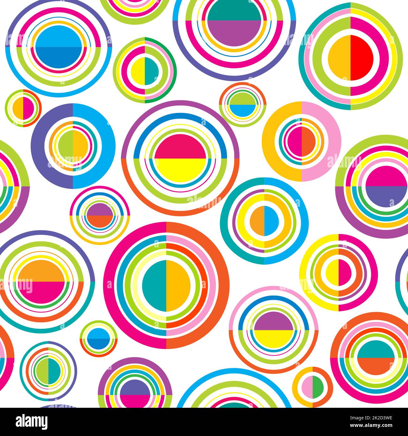 Mosaic art circles hi-res stock photography and images - Alamy