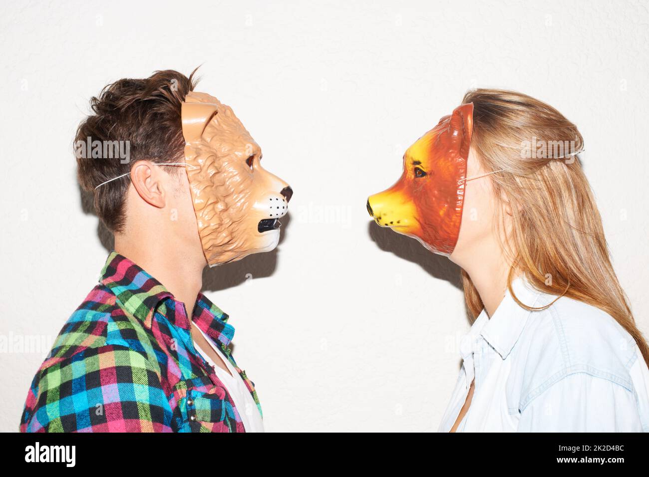 Animal Faces On People