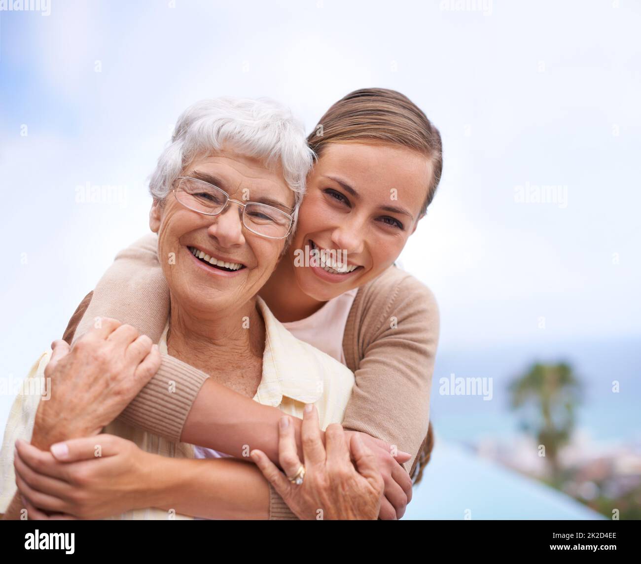 They have the perfect mother-daughter relationship. Cropped shot of a ...