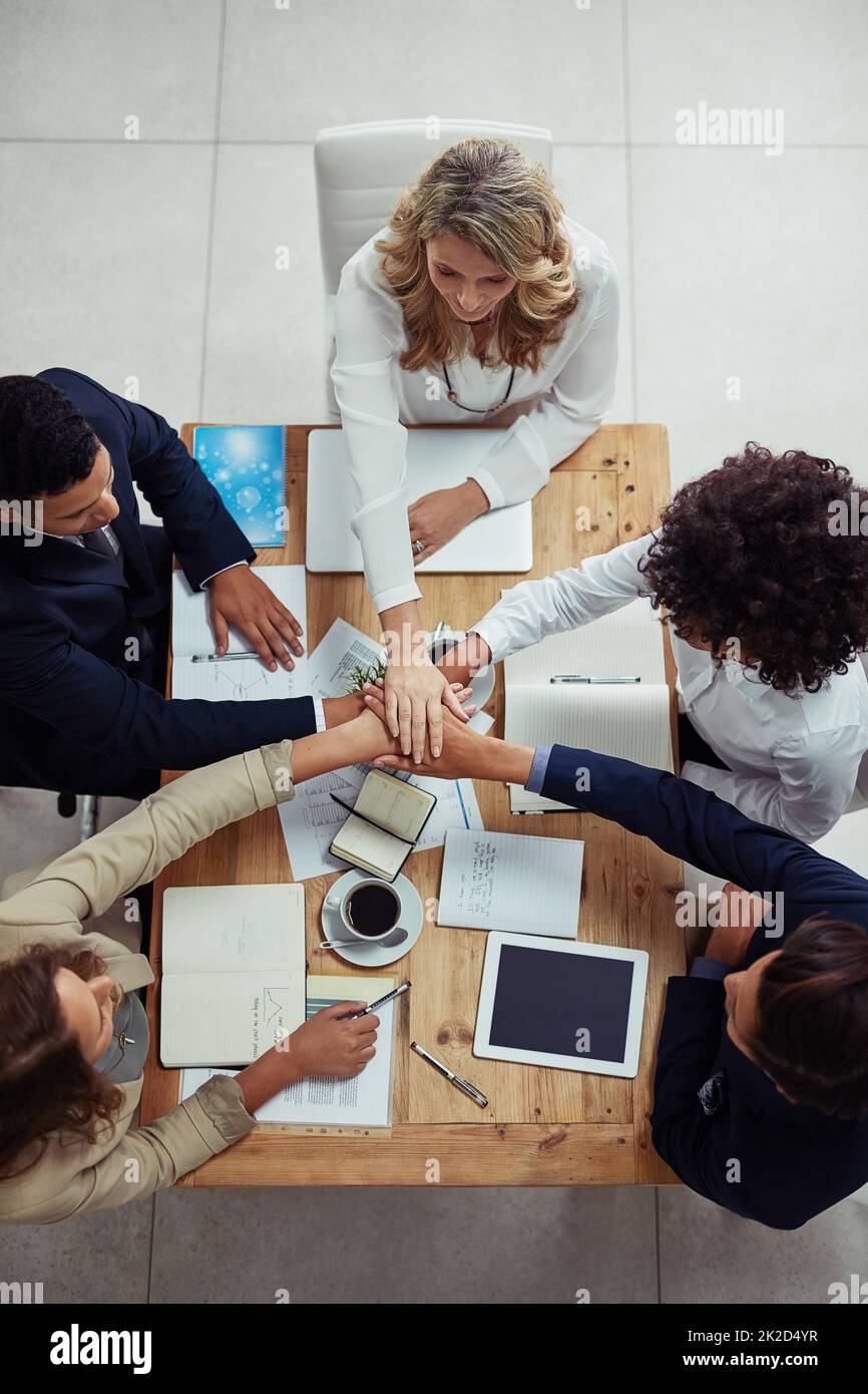 Colleague unity hi-res stock photography and images - Alamy