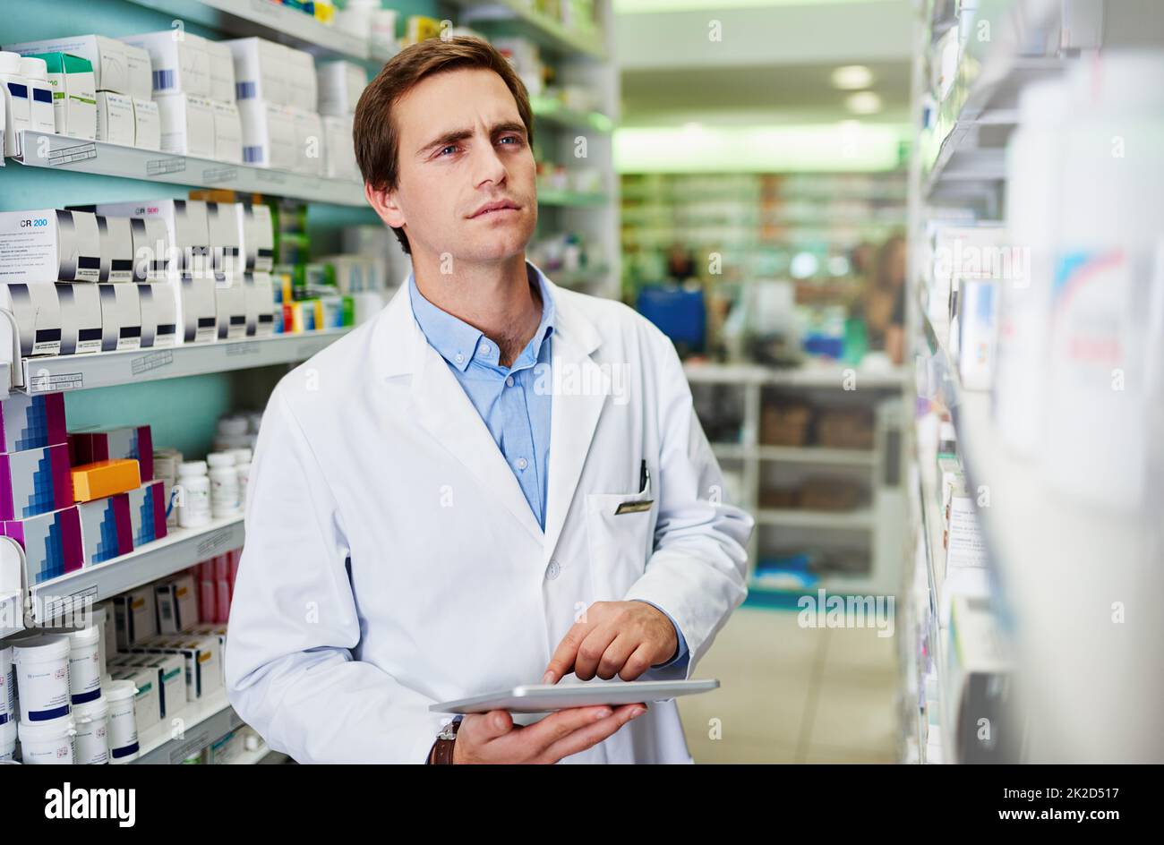 Pharmacy pharmacist store inside hi-res stock photography and images - Alamy