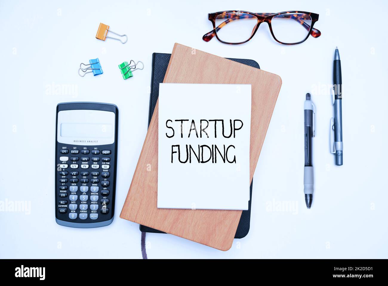Text sign showing Startup Funding. Word for financial investment in the ...