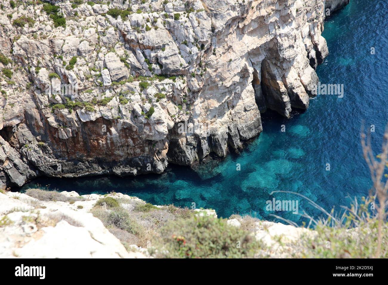 Blue grotto in malta hi-res stock photography and images - Alamy
