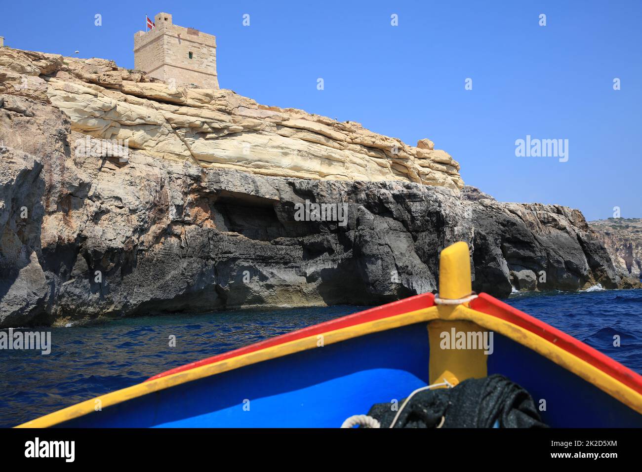 The famous Blue Grotto in Malta Stock Photo - Alamy