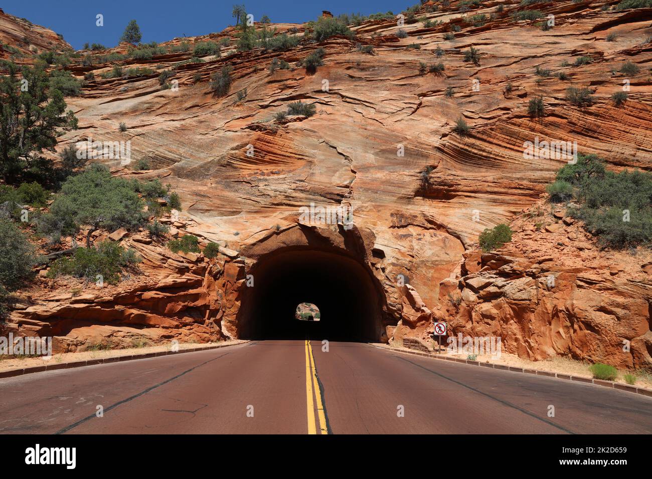 Road through Red Canyon in Dixie National Forest. Utah. USA Stock Photo ...