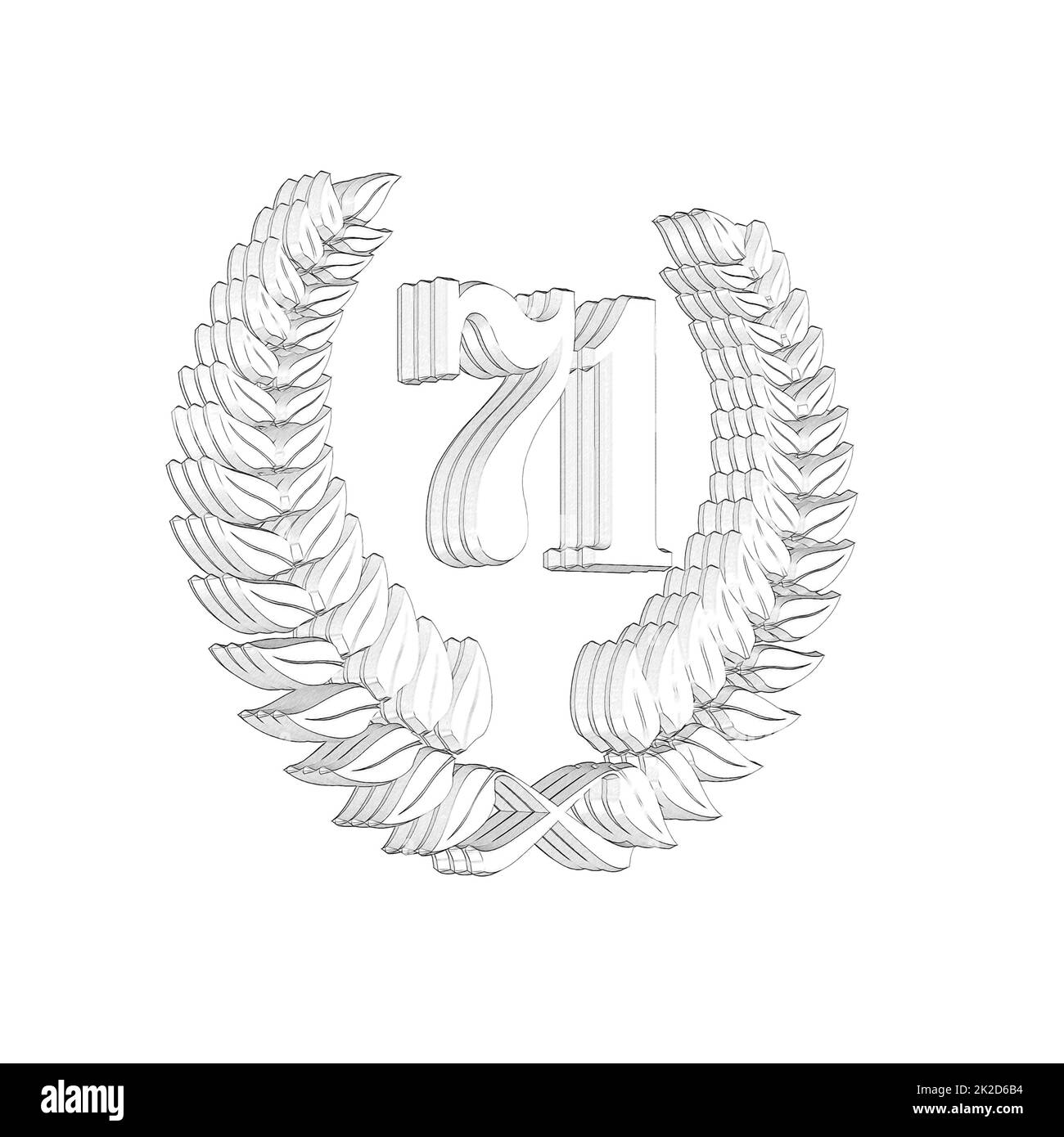 Number 71 Cut Out Stock Images & Pictures - Alamy