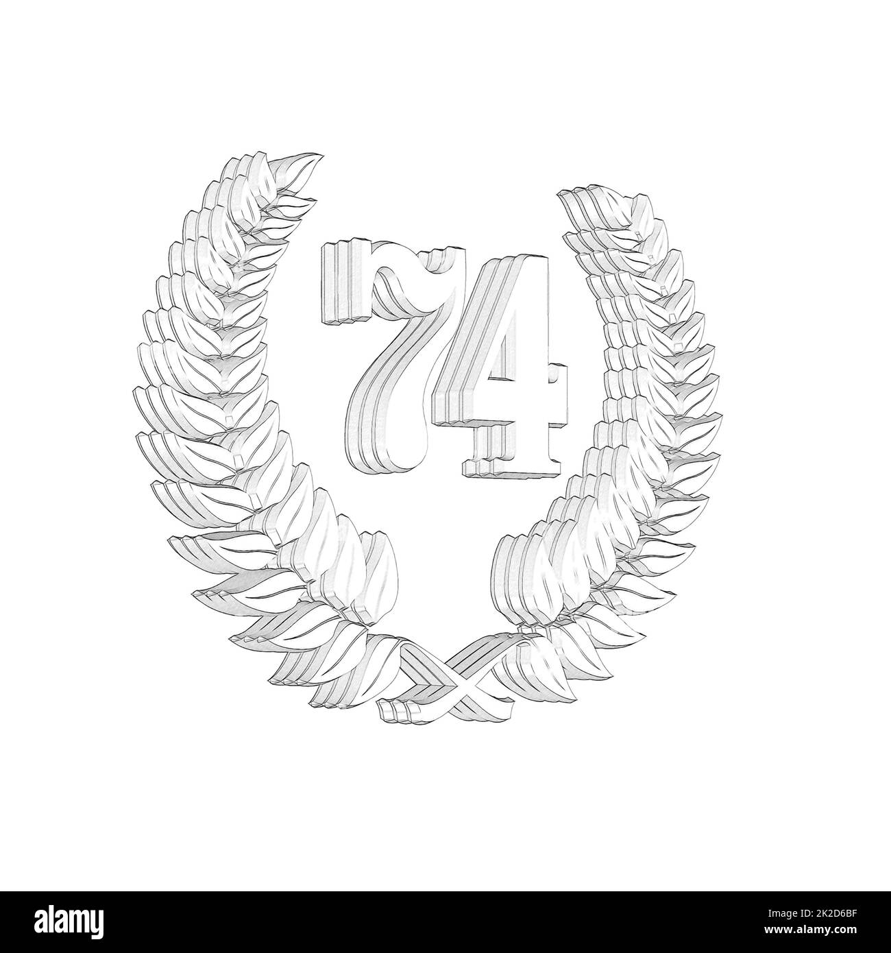 Number 74 Black and White Stock Photos & Images - Alamy