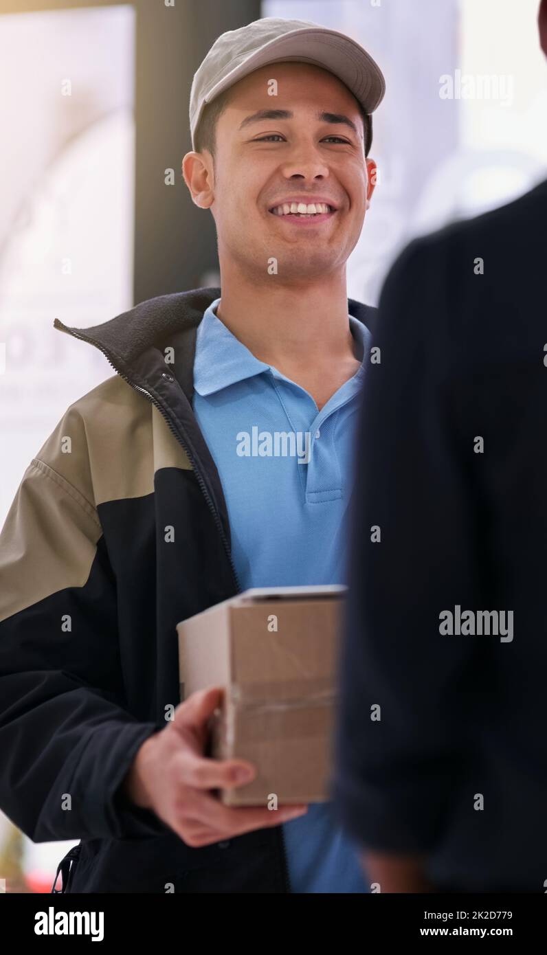 Delivery office hi-res stock photography and images - Alamy