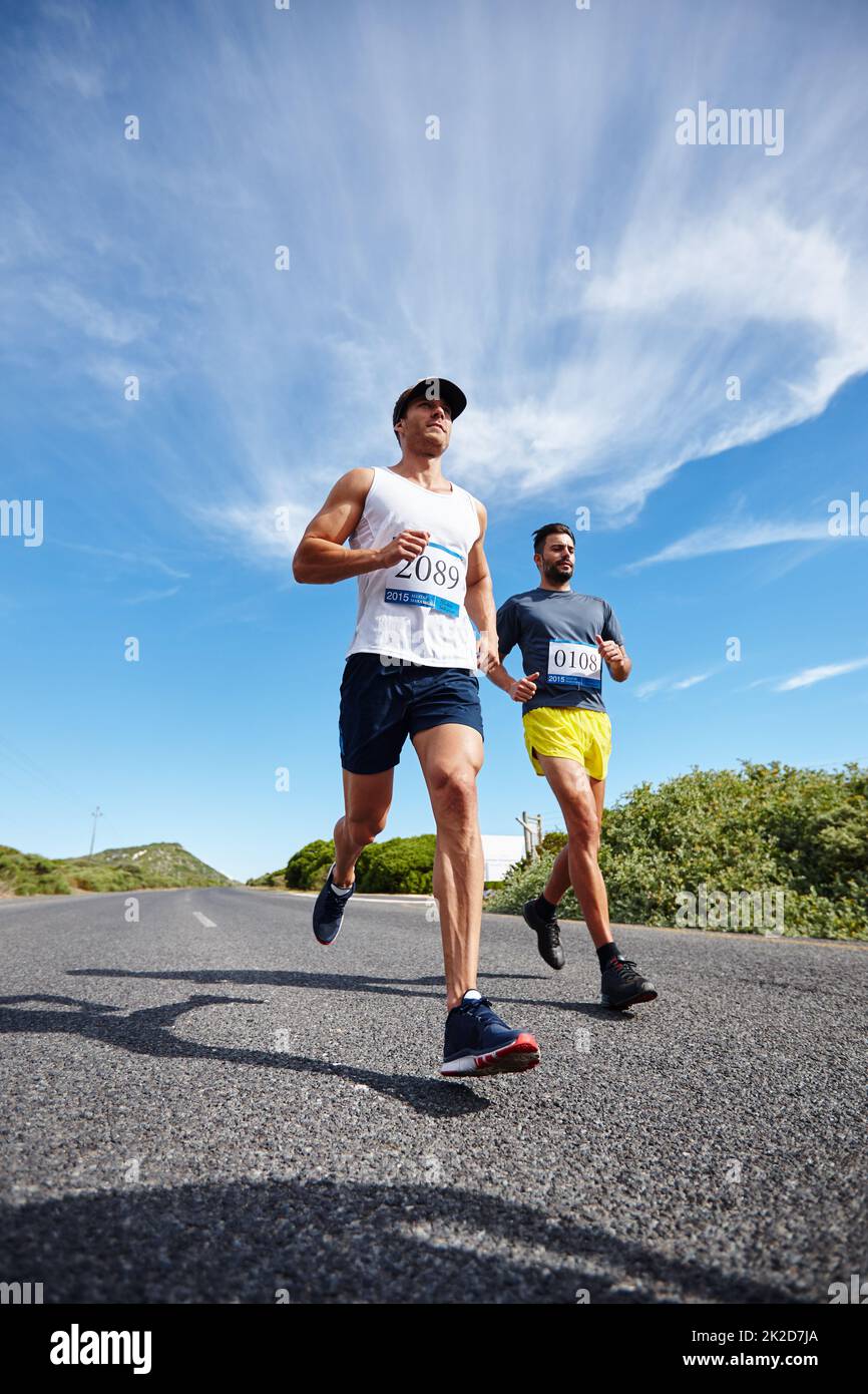 Young marathon hi-res stock photography and images - Alamy