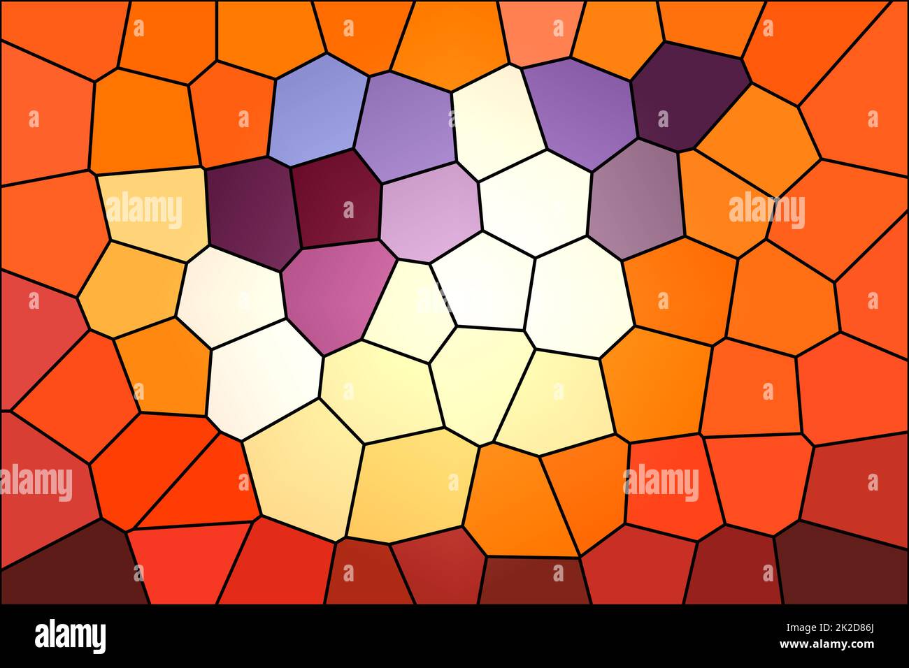 Abstract colorful mosaic tiles show geometrical shapes in trendy colors ...