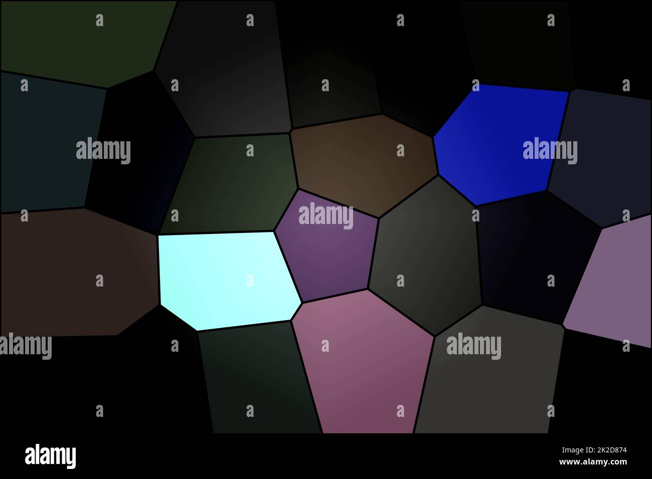 Abstract colorful mosaic tiles show geometrical shapes in trendy colors ...