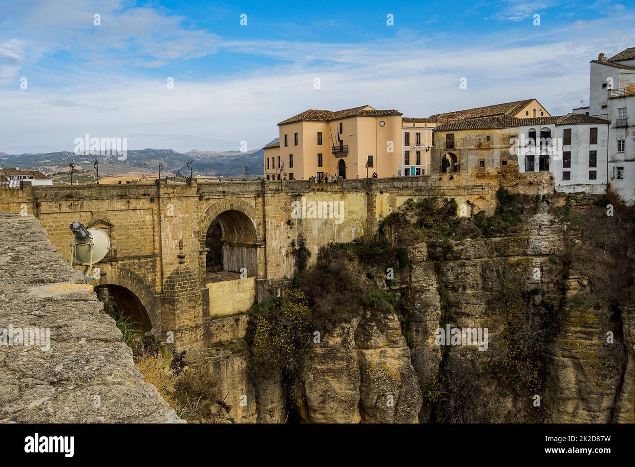 Spain, Andalusia, Ronda - Puente Nuevo de Ronda Stock Photo - Alamy