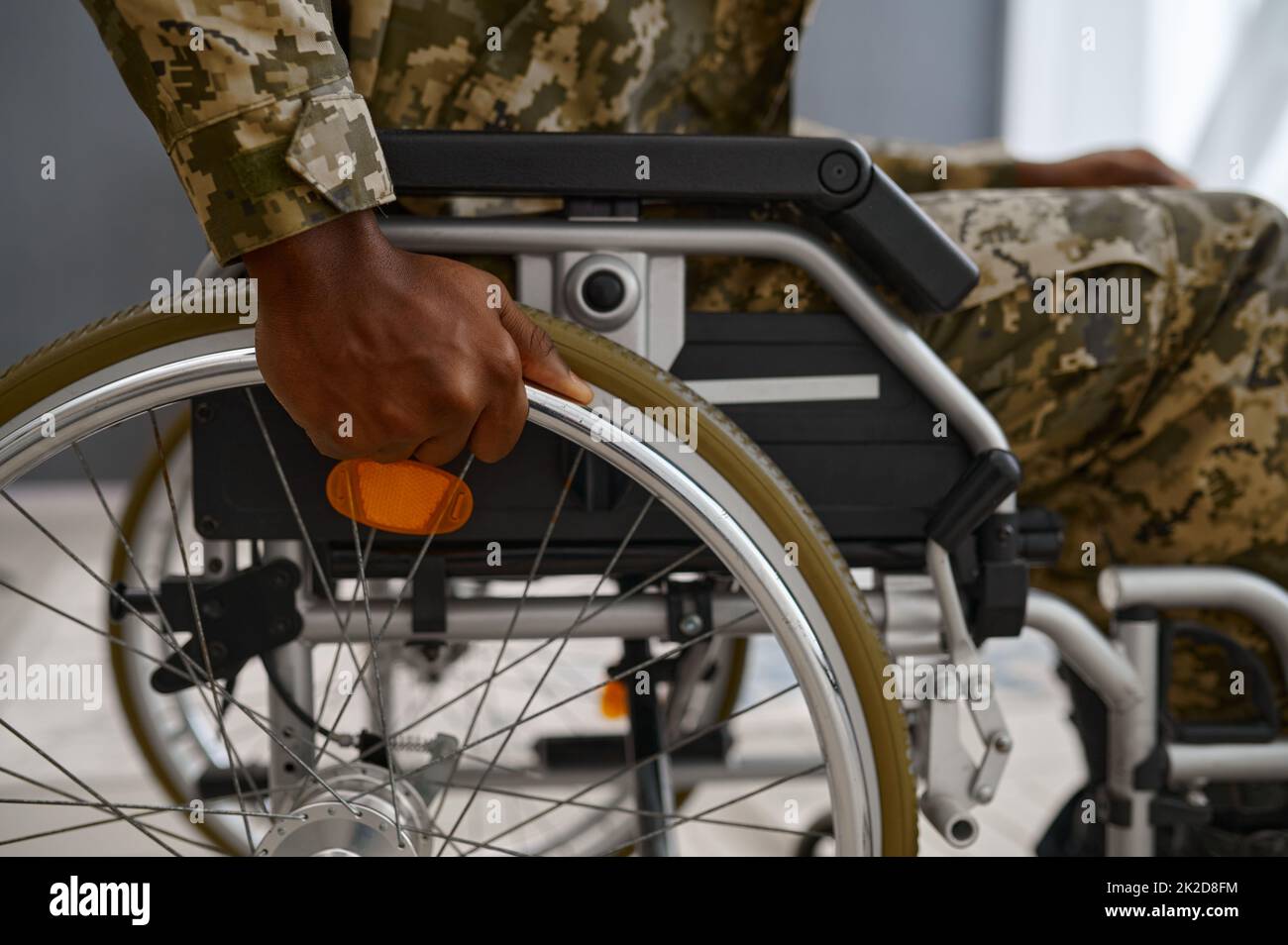 Unrecognizable military man disability hi-res stock photography and ...