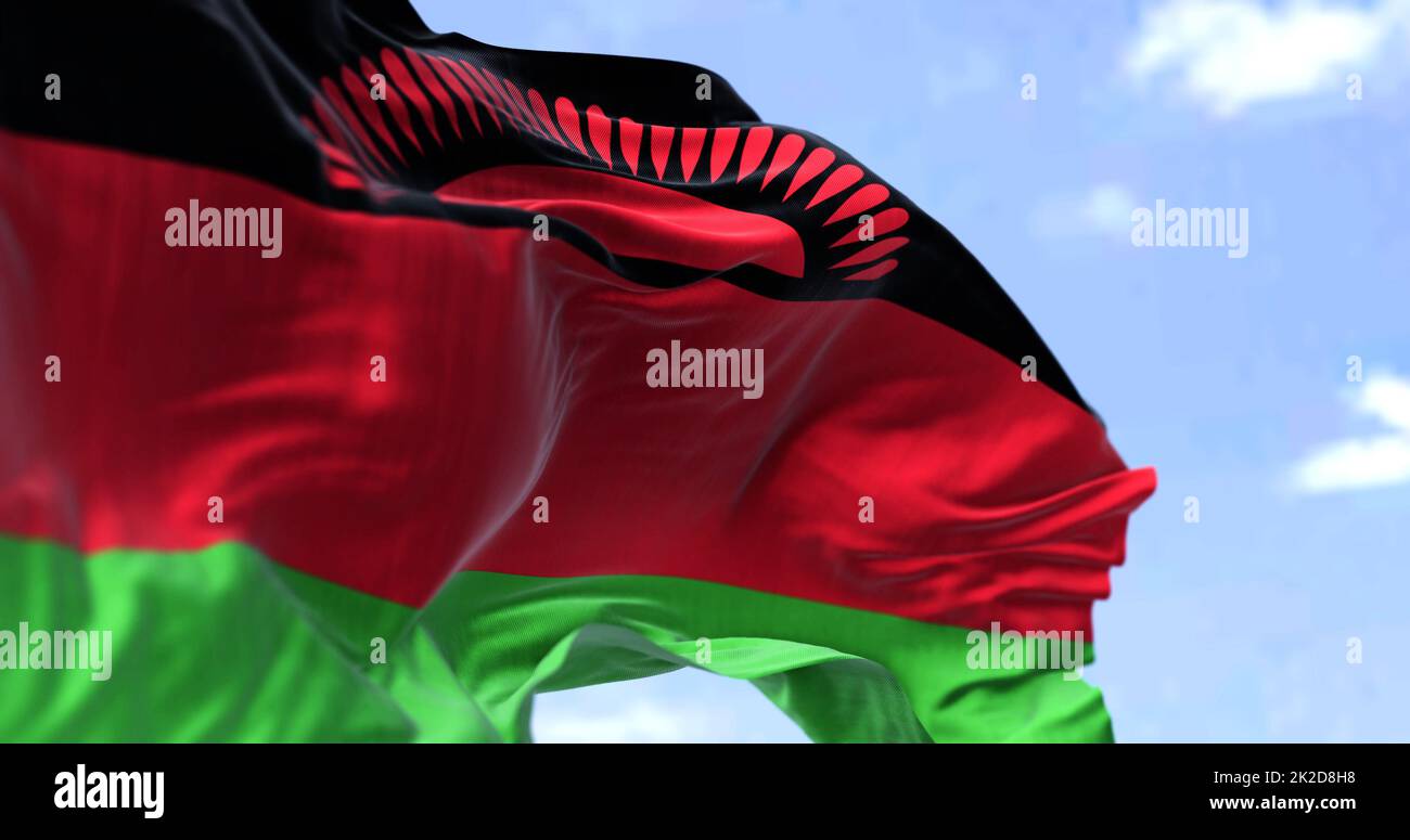 Malawi national flag hi-res stock photography and images - Alamy